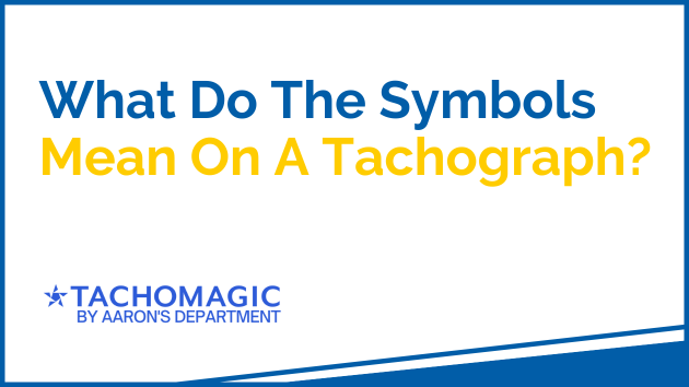 Simple Guide to Tachograph Symbols - 2025 - Tachomagic