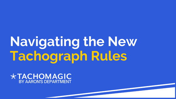 Navigating the New Tachograph Rules: A Comprehensive Guide for UK ...